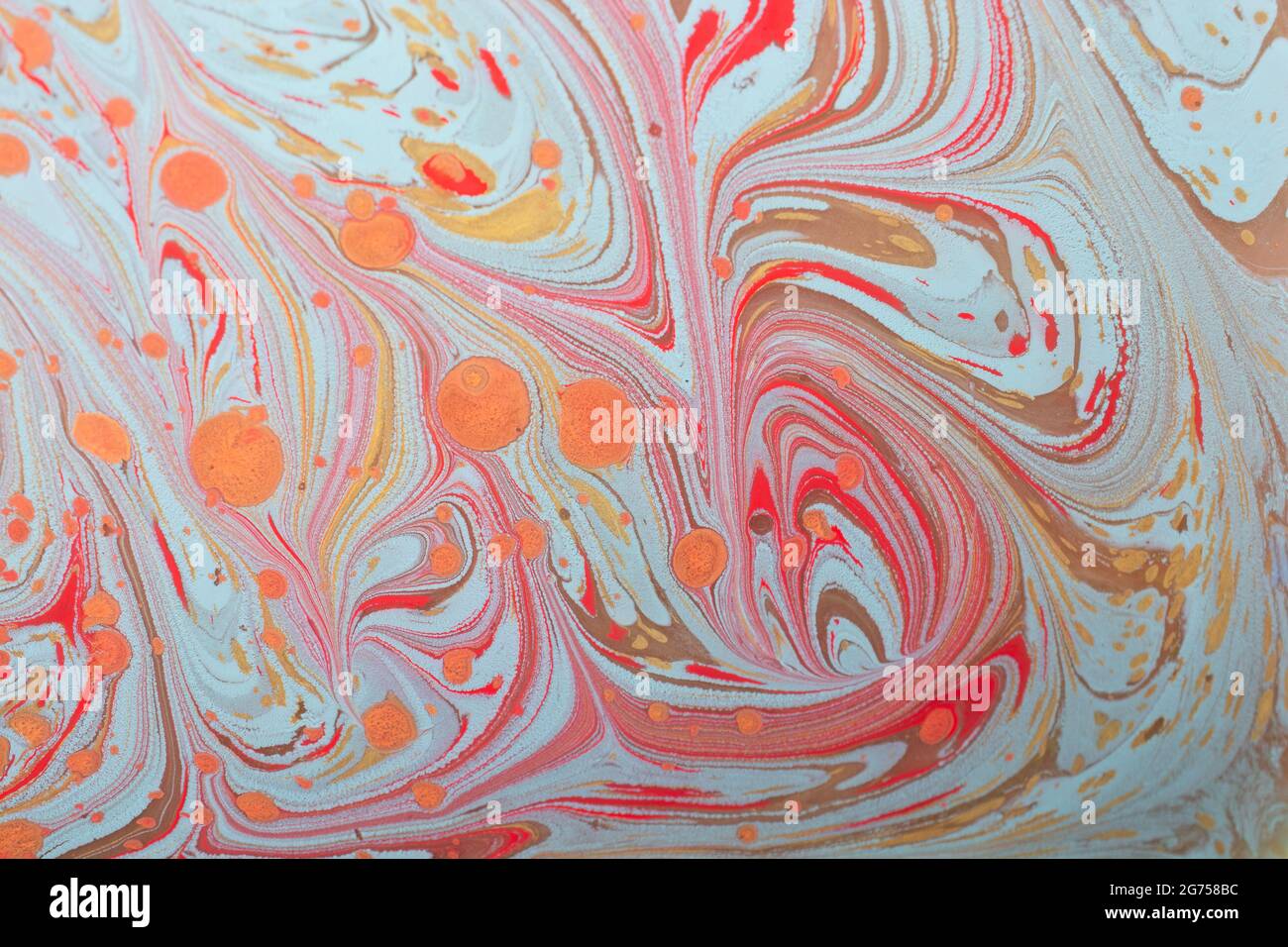 An abstract drawing of a mixture of colors Stock Photo - Alamy