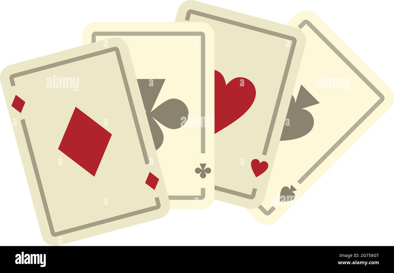Magic cards icon flat isolated vector Stock Vector Image & Art - Alamy