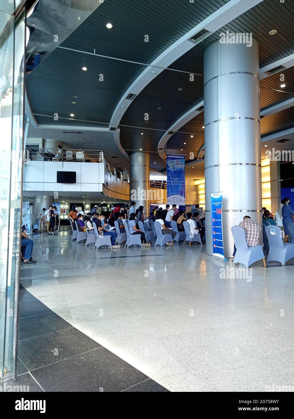 Editorial Photo, Indonesia, South Jakarta, 08 Juli 2021, queueing ...