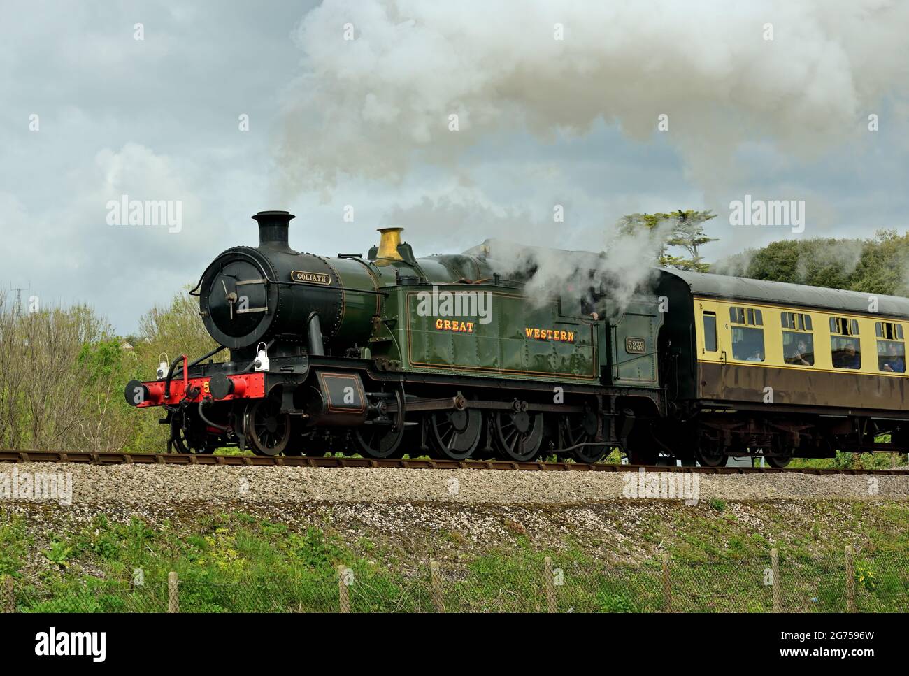 Steam Locomotive Goliath High Resolution Stock Photography and Images ...