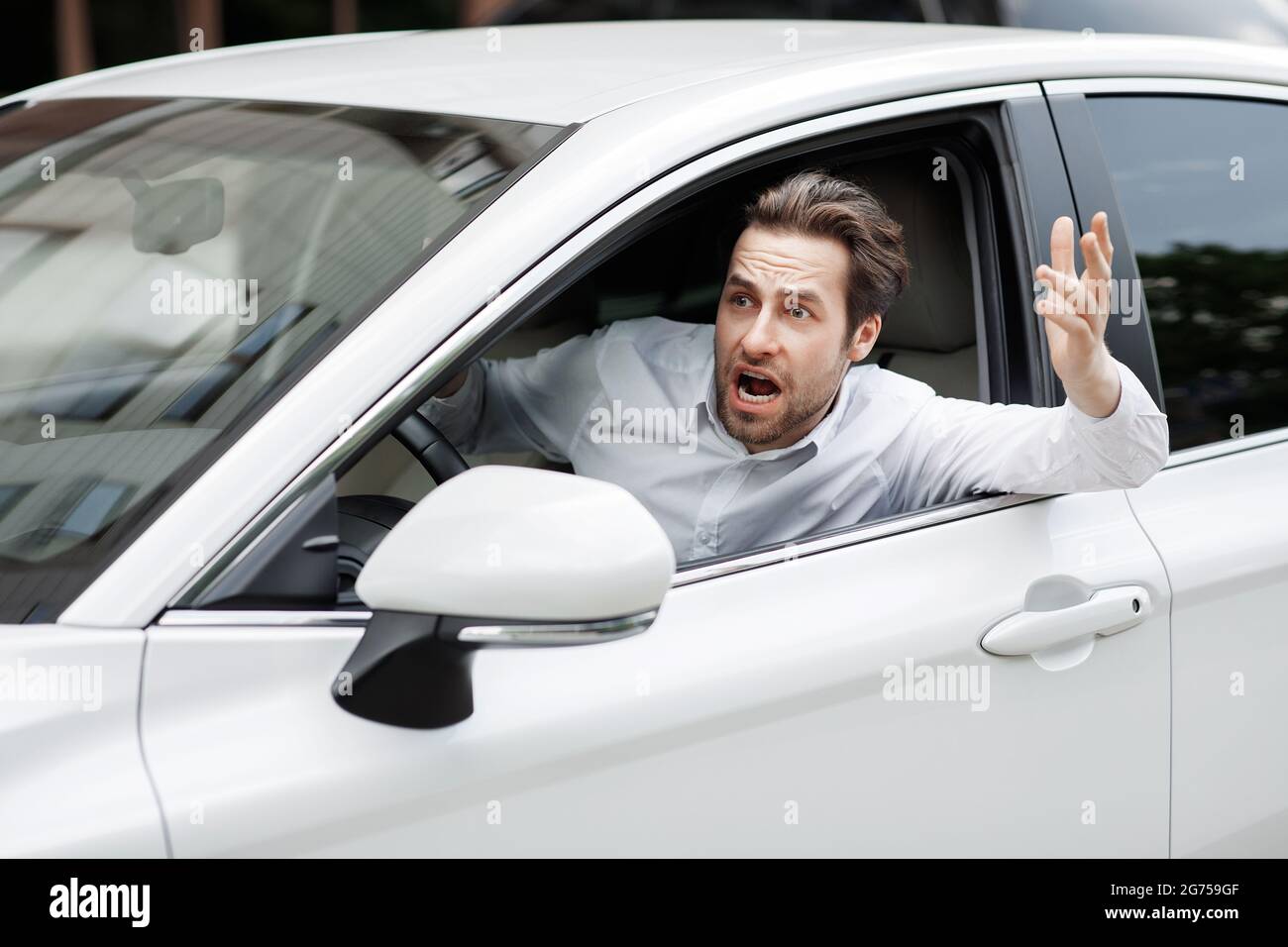 Angry driver hi-res stock photography and images - Alamy