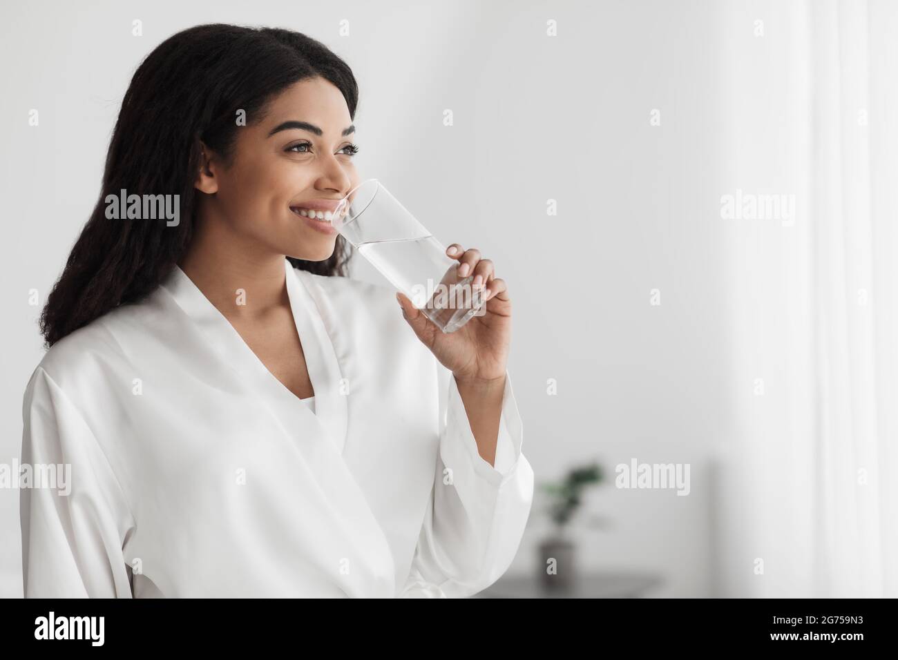 Useful nutrition and water balance for skin. Millennial african ...