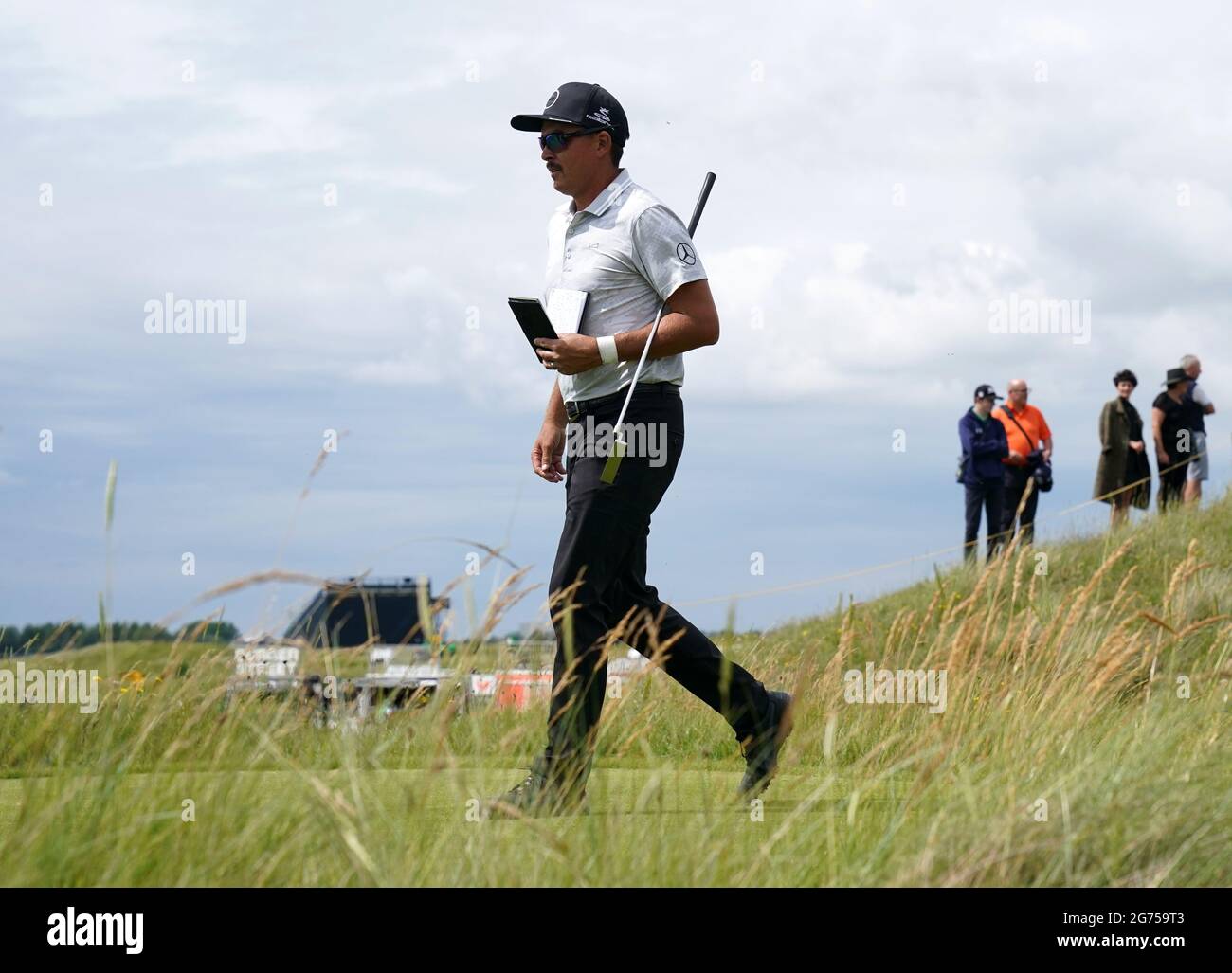 Rickie Fowler during the preview day at The Royal St George's Golf Club ...