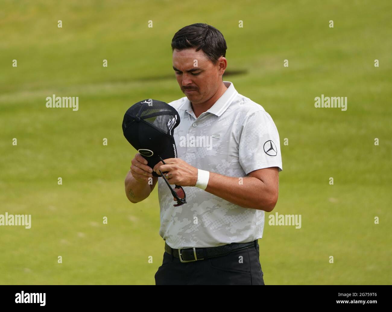 Rickie Fowler during the preview day at The Royal St George's Golf Club ...