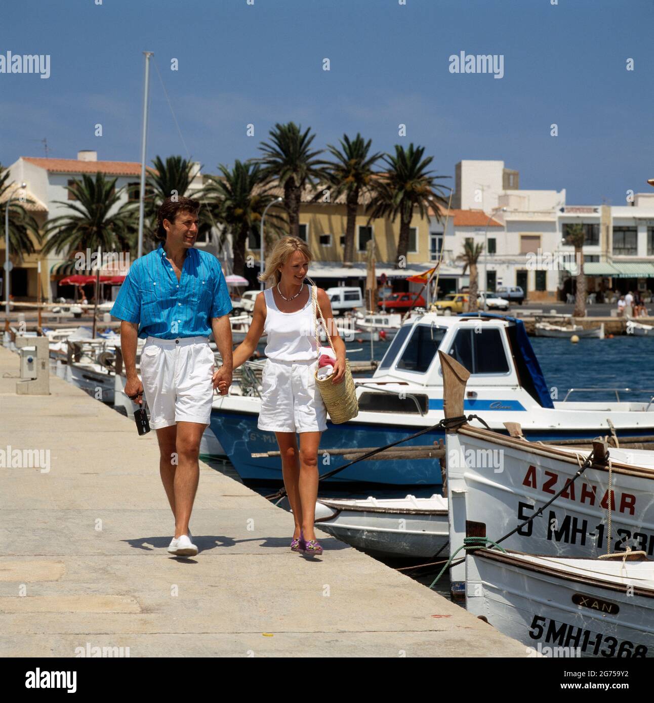 Menorca fornells hi-res stock photography and images - Alamy