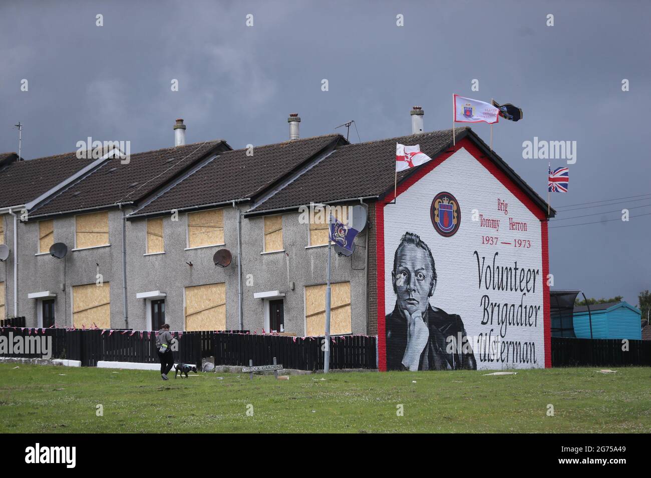 Loyalist kilcooley area hi-res stock photography and images - Alamy