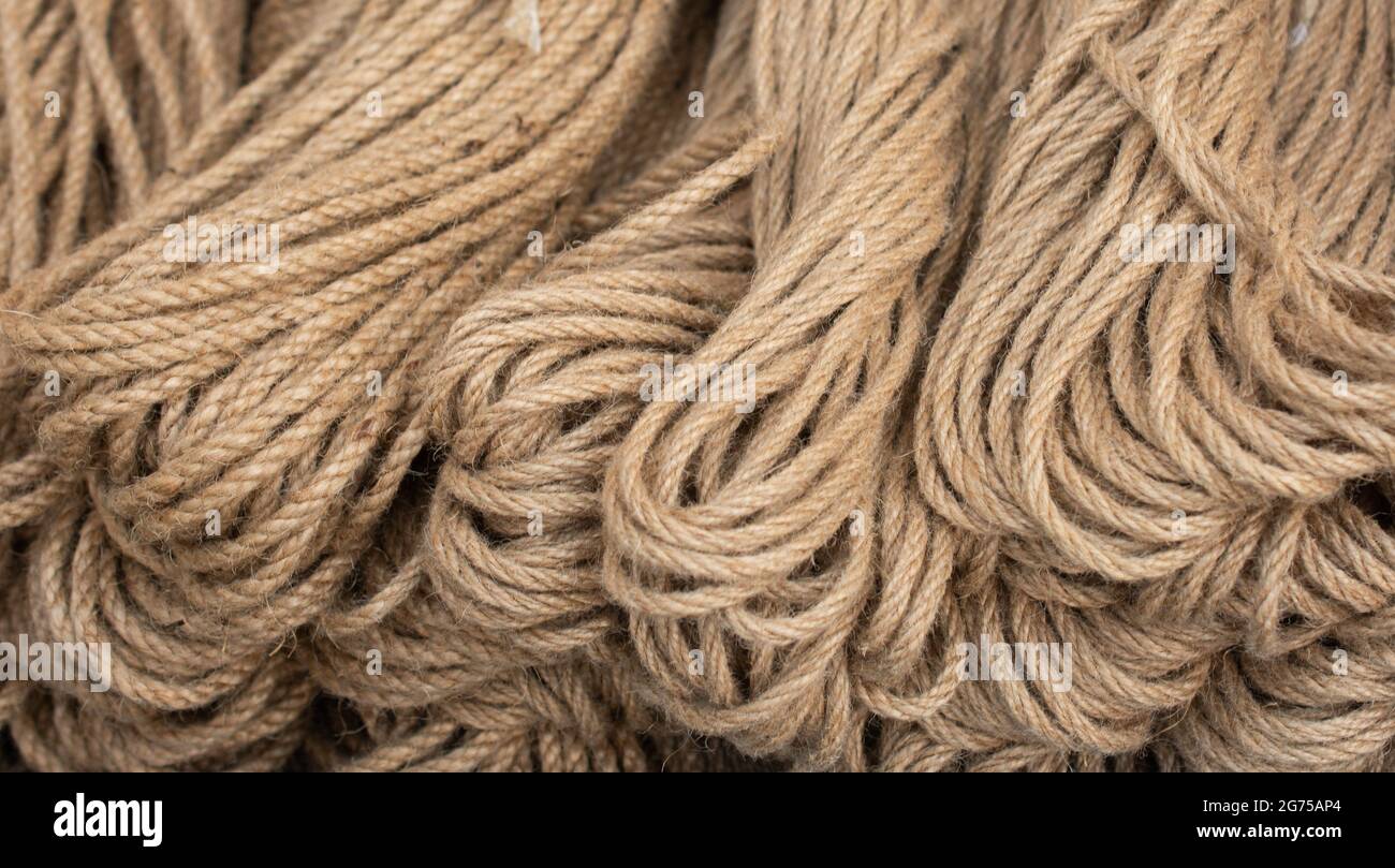 A closeup shot of an old rope Stock Photo - Alamy