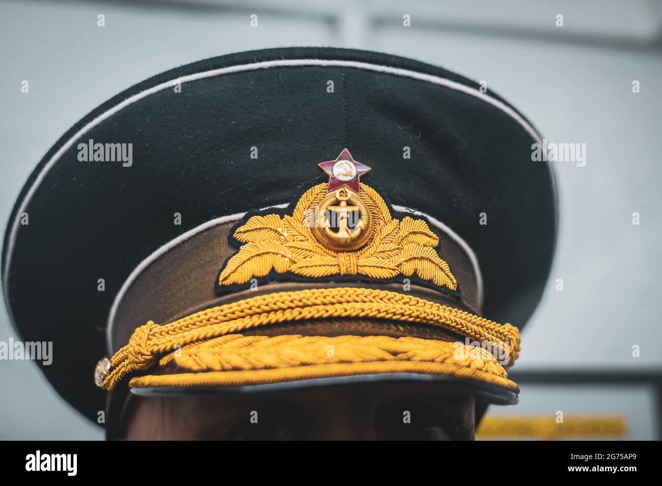 Russian soldier hat hi-res stock photography and images - Alamy