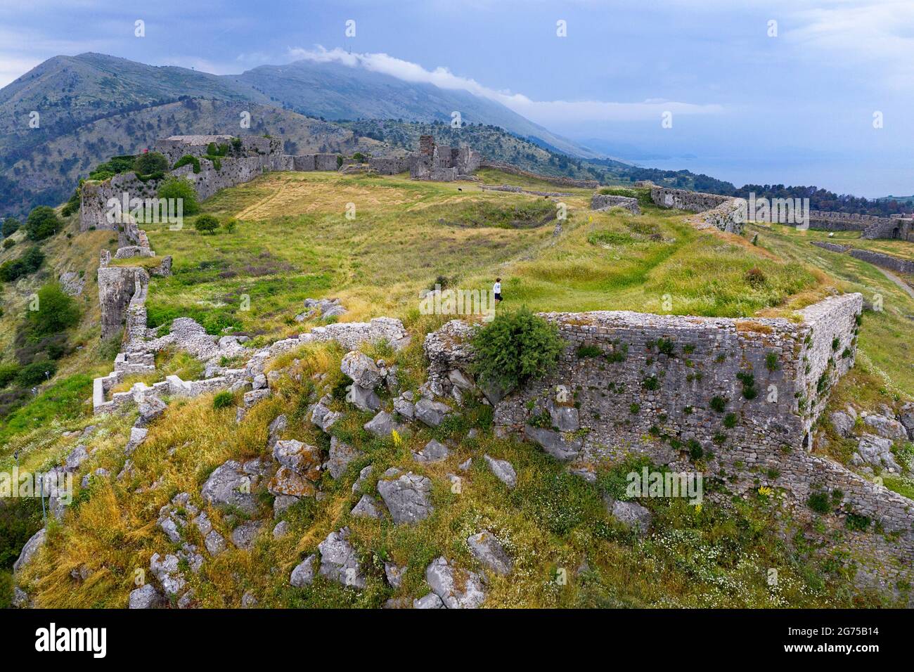 Rozafa Castle, Shkodra, Albania Stock Photo - Alamy