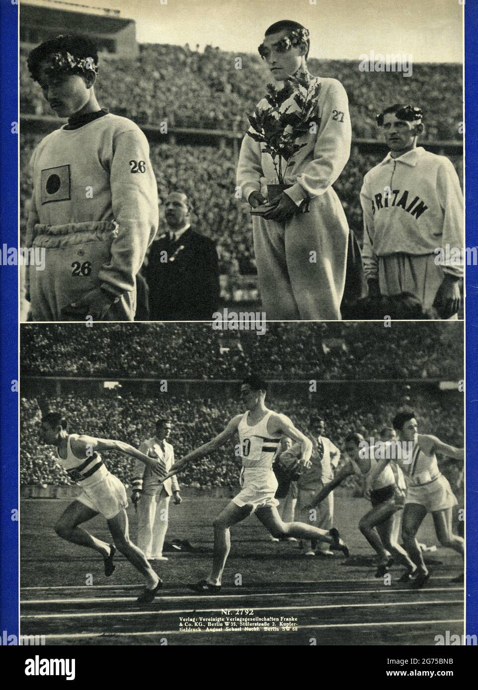 1936 berlin olympics medal hi-res stock photography and images - Alamy