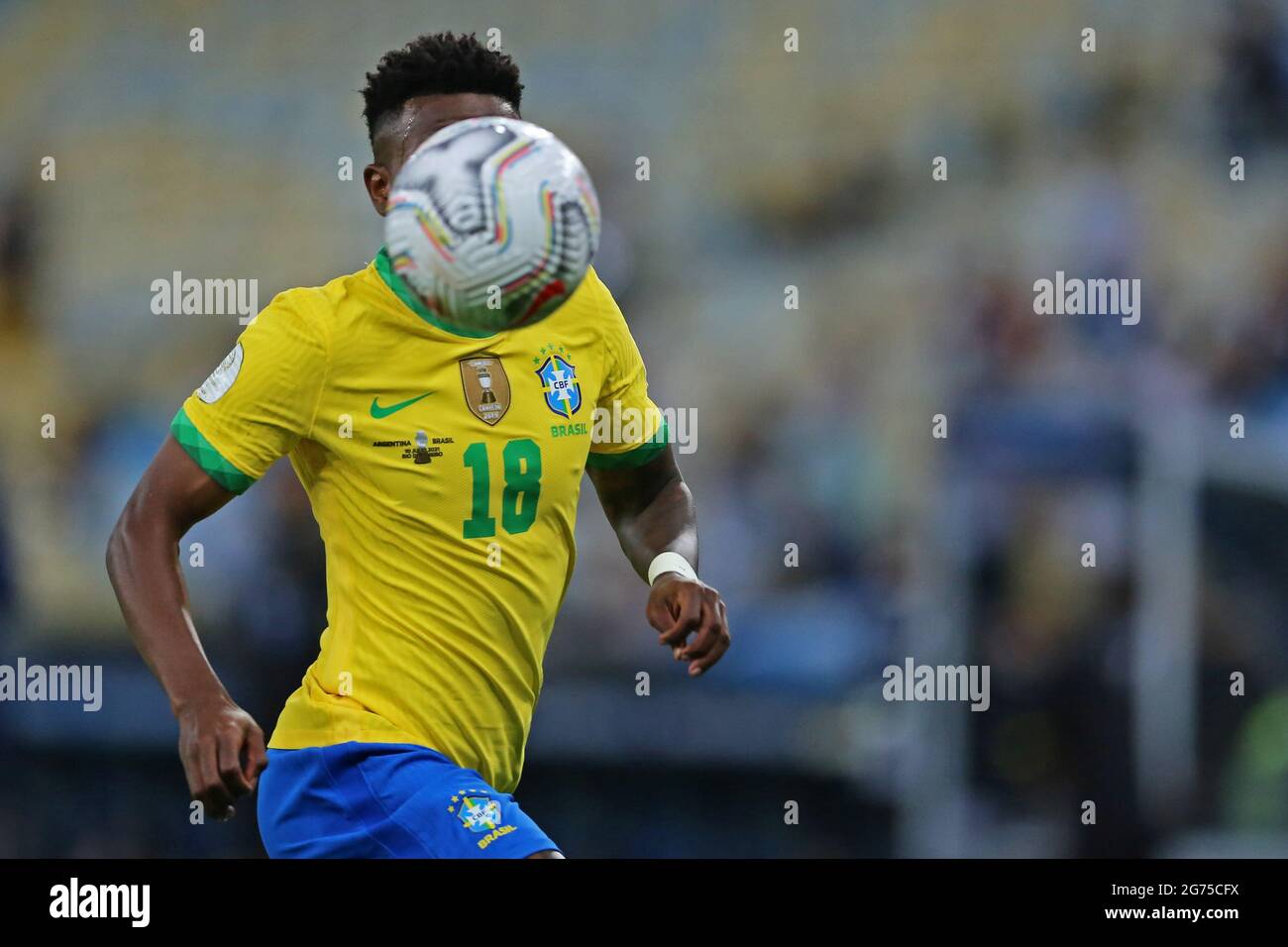 10th July 2021, Estádio do Maracanã, Rio de Janeiro, Brazil. Copa ...
