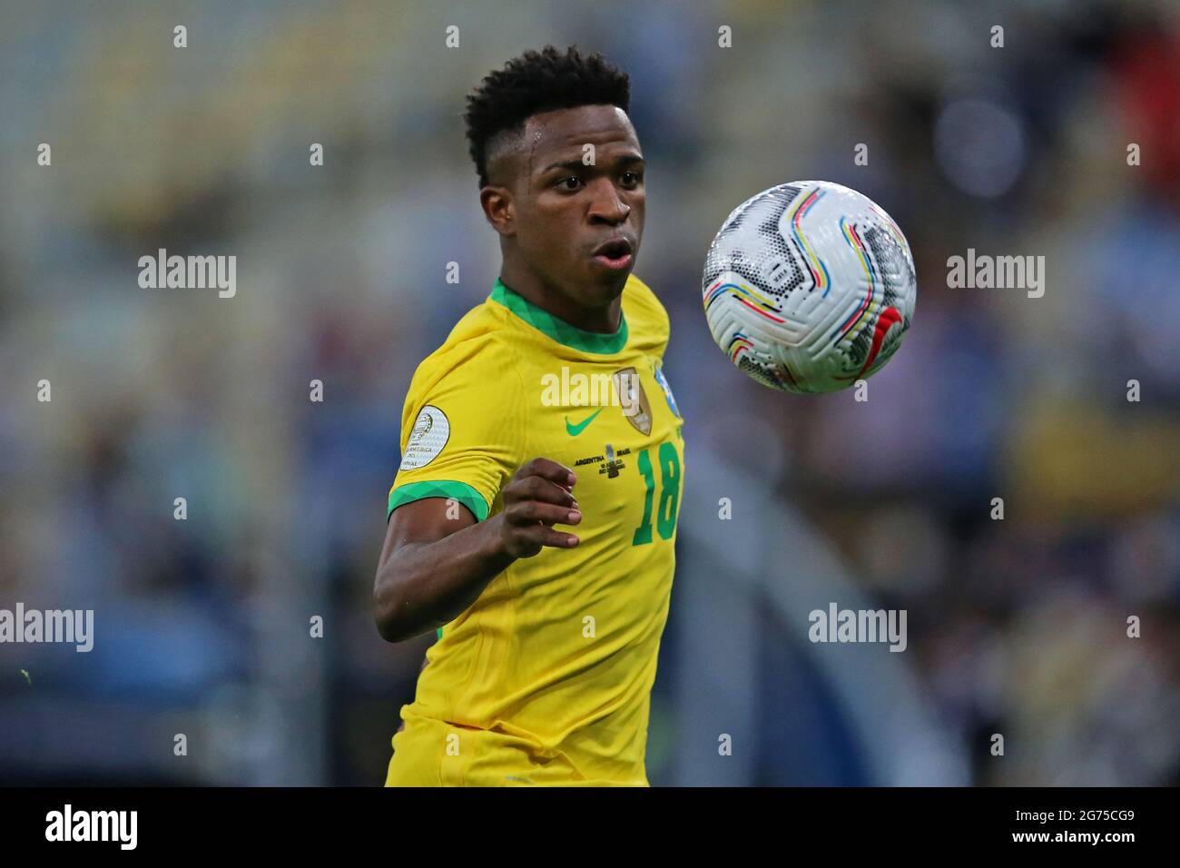 10th July 2021, Estádio do Maracanã, Rio de Janeiro, Brazil. Copa ...
