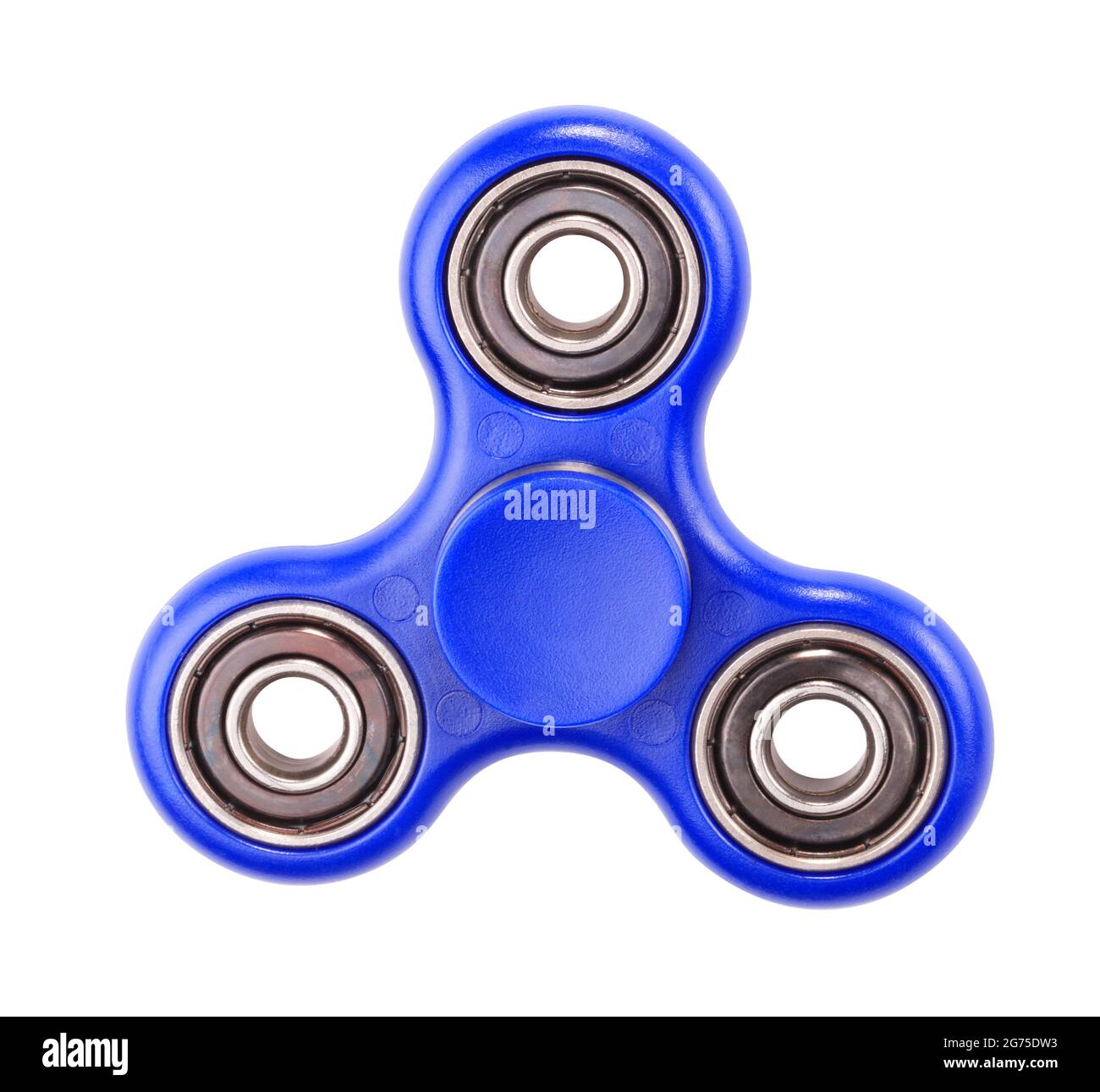 blue plastic toy isolated on white background at day Stock Photo - Alamy