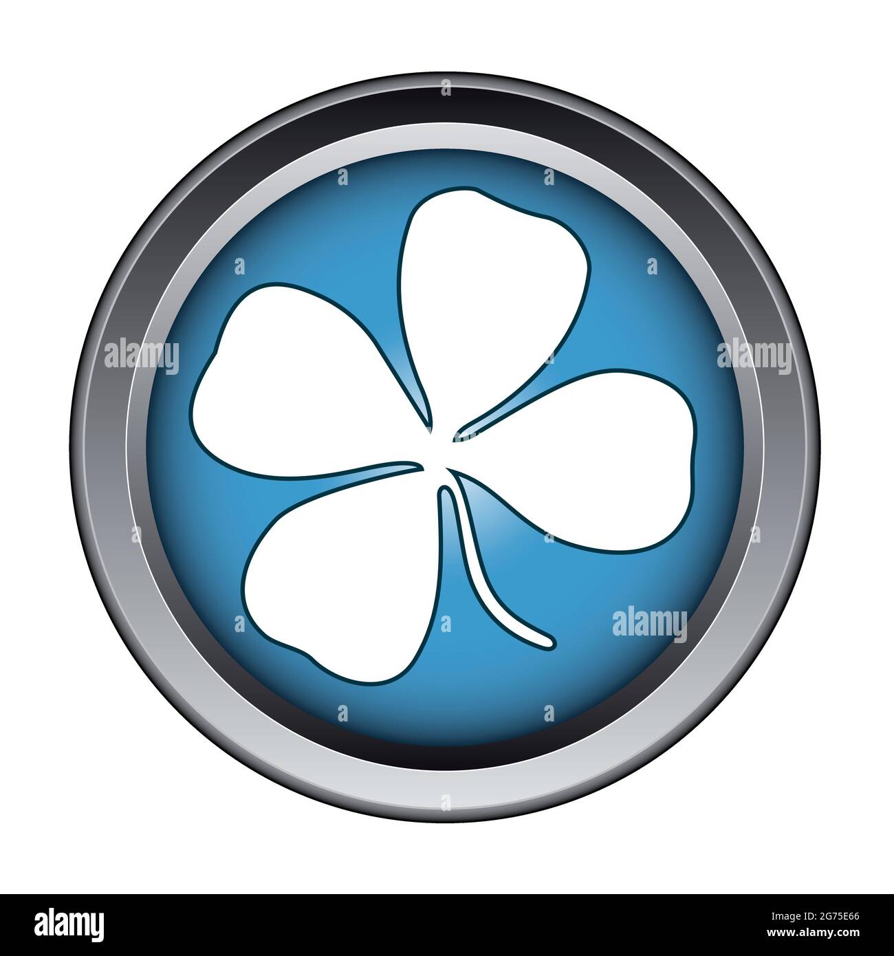 Clover pictogram Stock Vector Images - Alamy