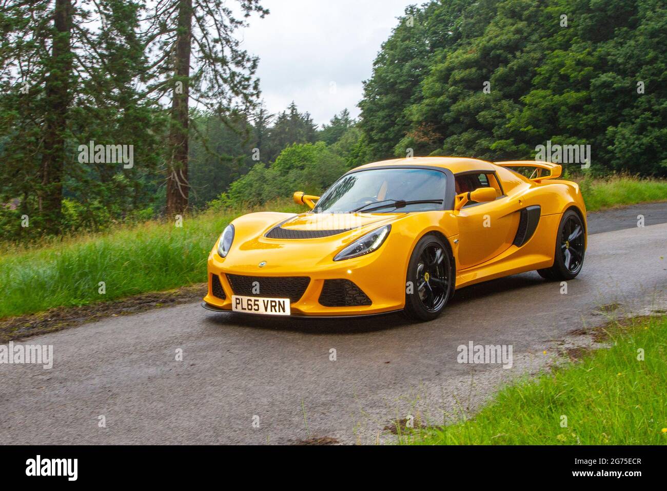 2015 yellow Lotus S 6 speed manual 3456 cc petrol supercar, en-route ...