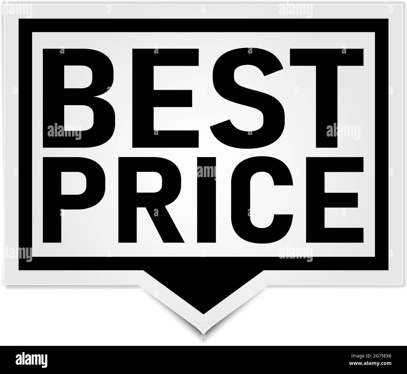 sticker for exclusive sales under the best price RED Stock Vector Image ...