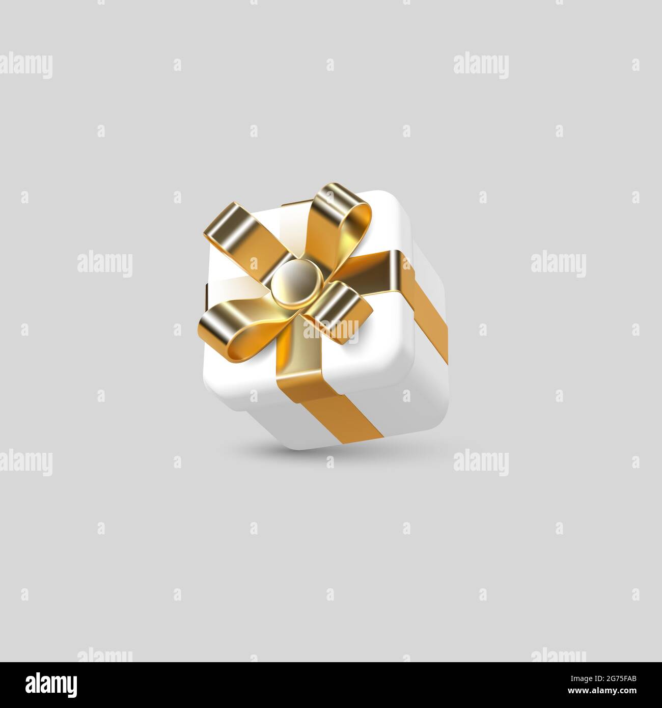 Golden 3d new icon Stock Vector Images - Alamy
