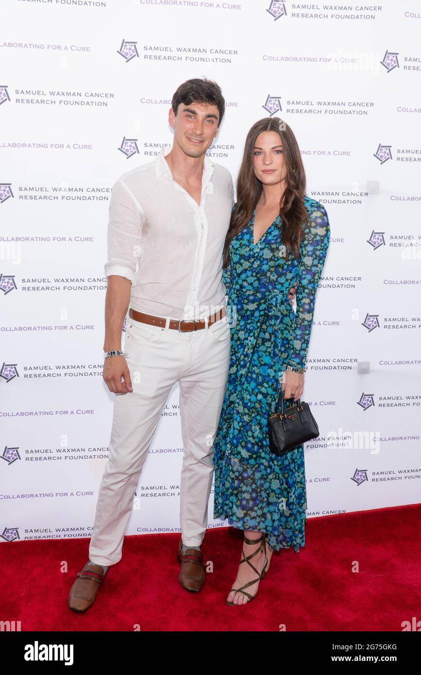 Bradley Fishel and Guest attend the Samuel Waxman Cancer Research ...