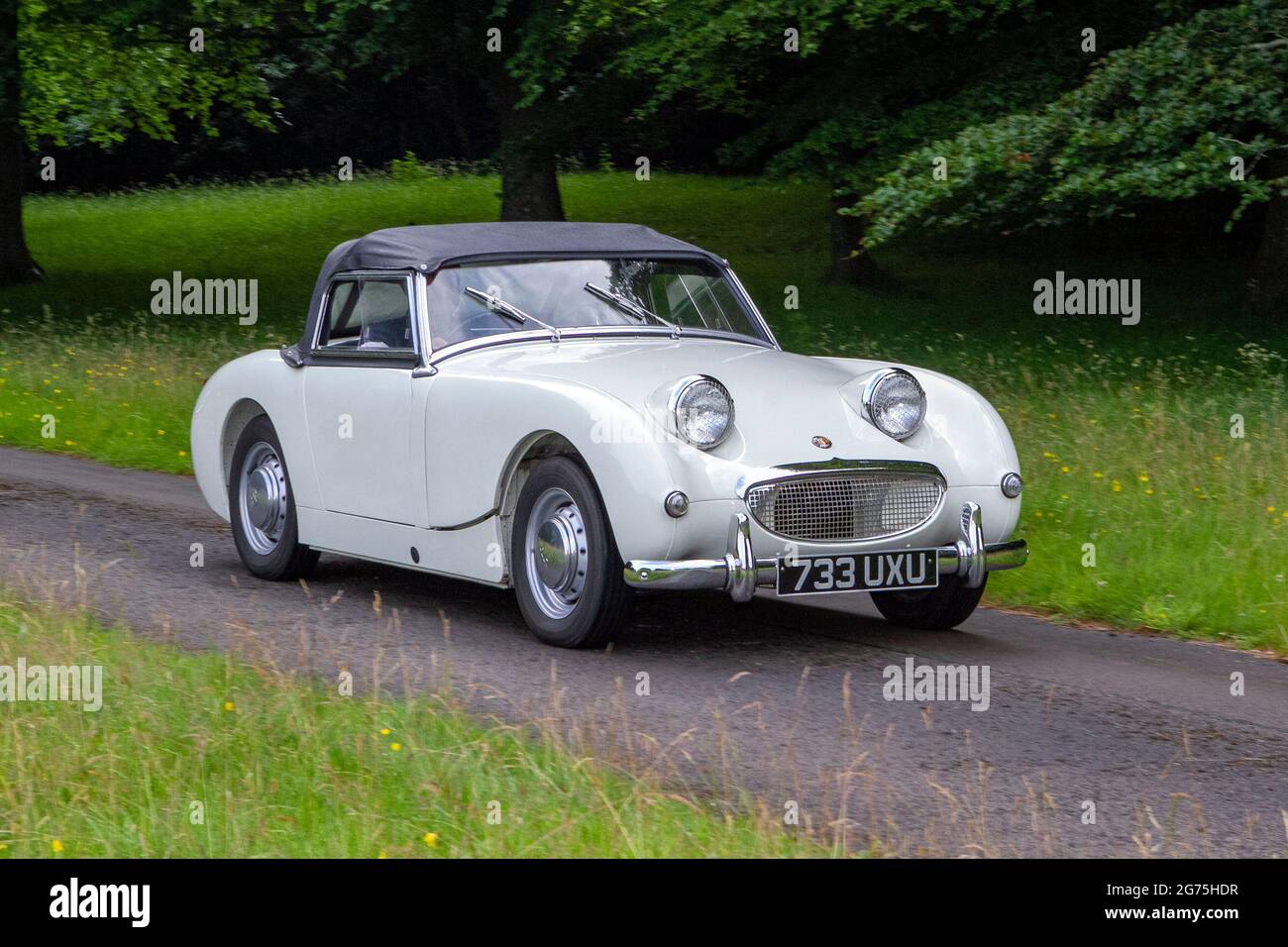 1960 60s white Austin Healey Sprite 948cc petrol 2dr cabrio at ‘The ...
