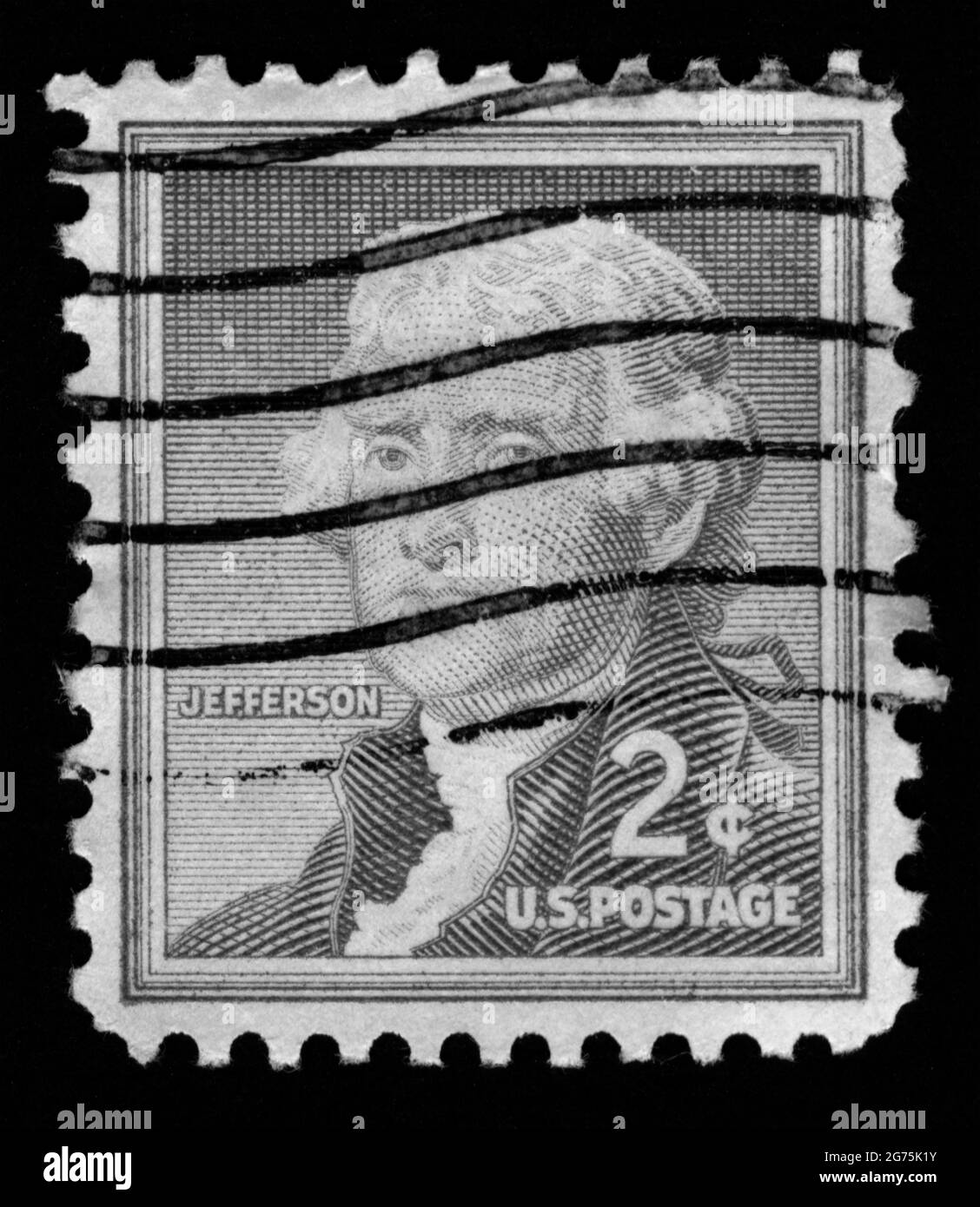 Postage stamp Black and White Stock Photos & Images - Alamy