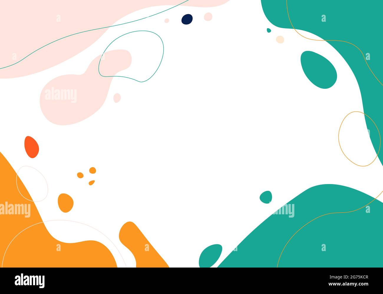 Abstract hand draw minimal background. Vector illustration Stock Vector ...