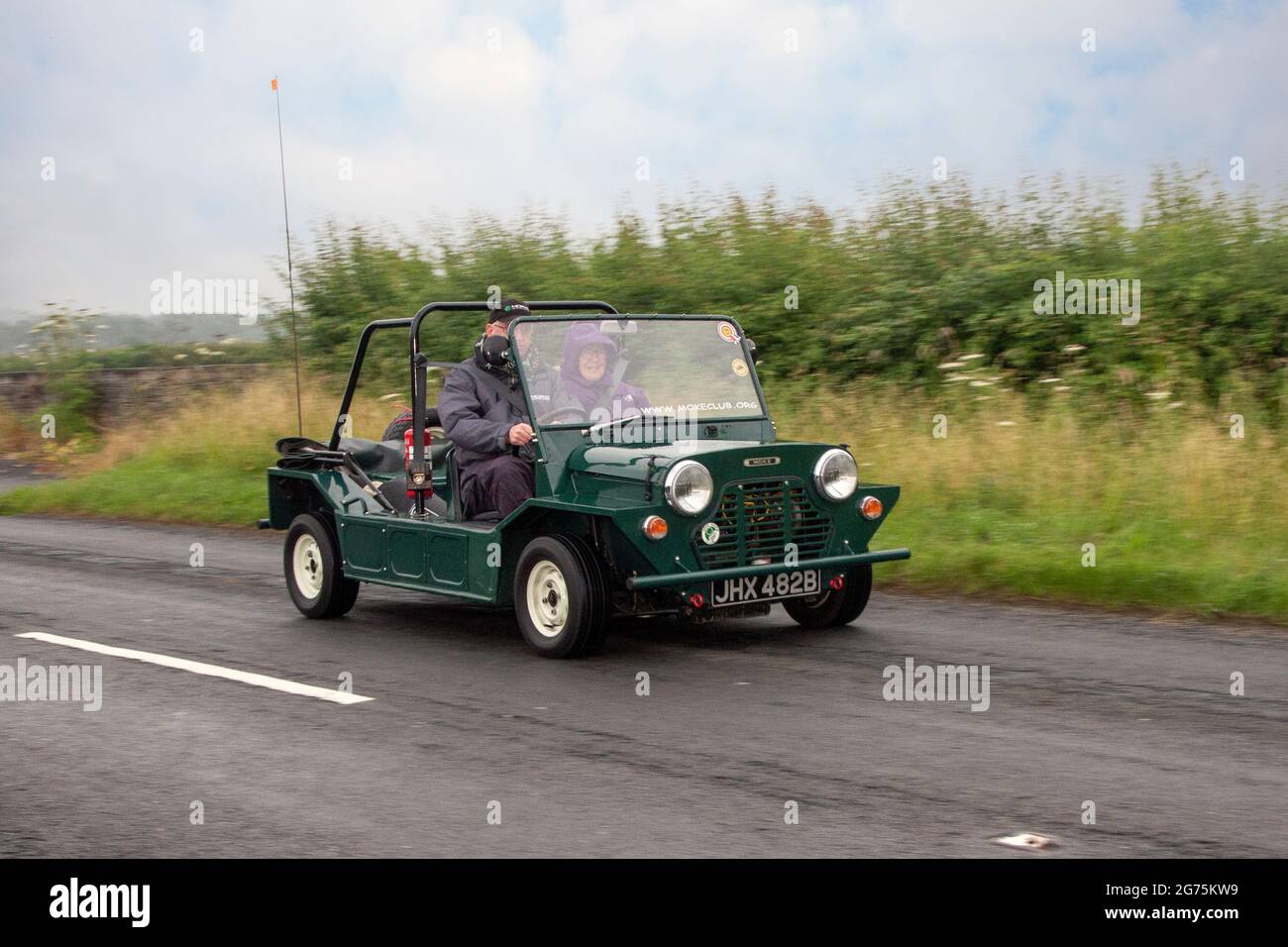 1964 60s sixties Spruce Green Austin Mini Moke 1998cc petrol en-route ...