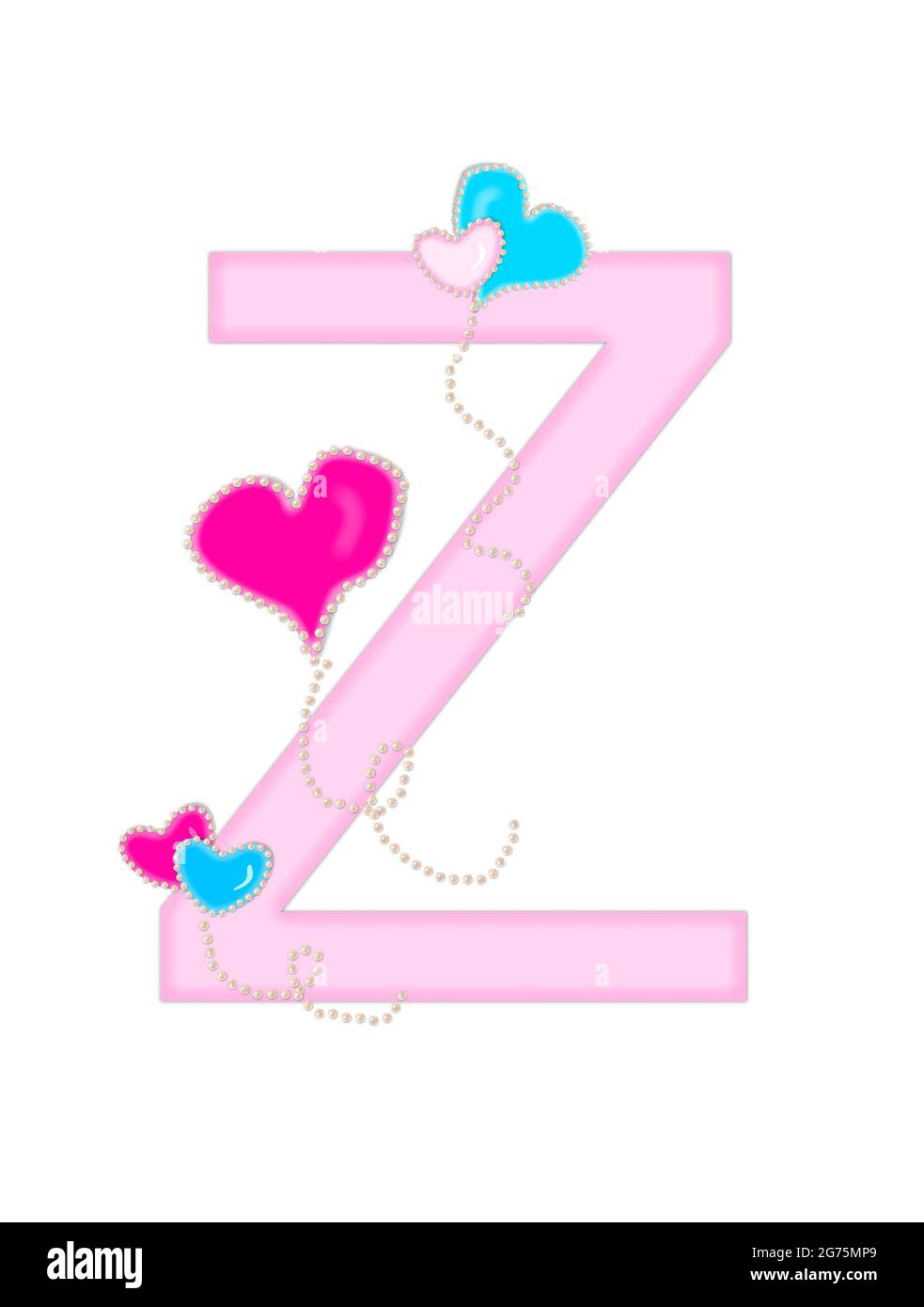 Z Letter In Heart