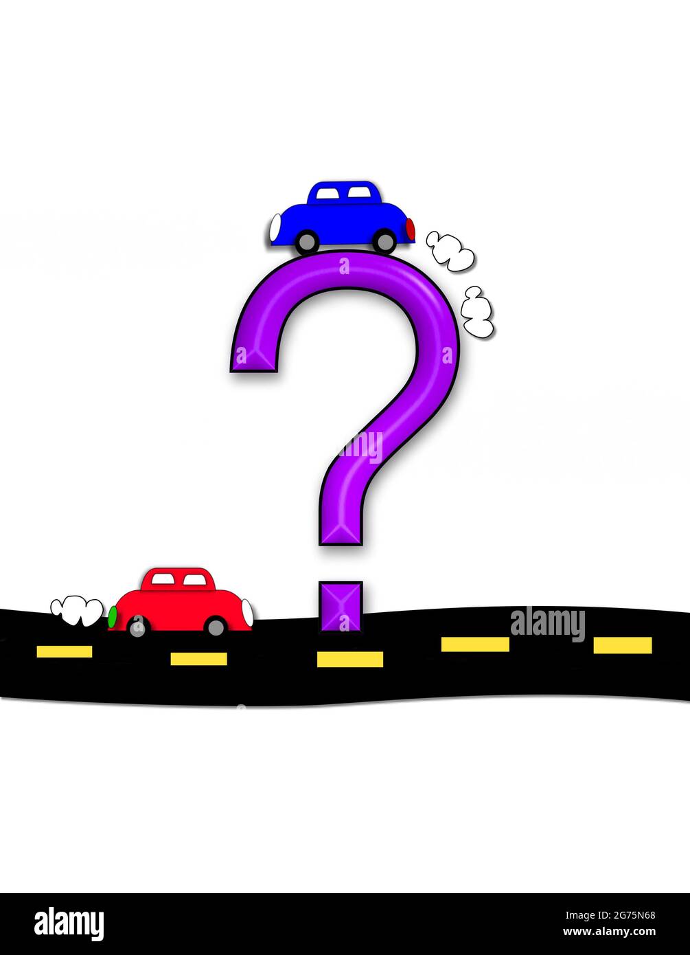 Car question mark hi-res stock photography and images - Alamy