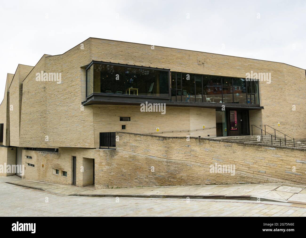 Part of new museum building Danesgate Lincoln City 2021 Stock Photo - Alamy