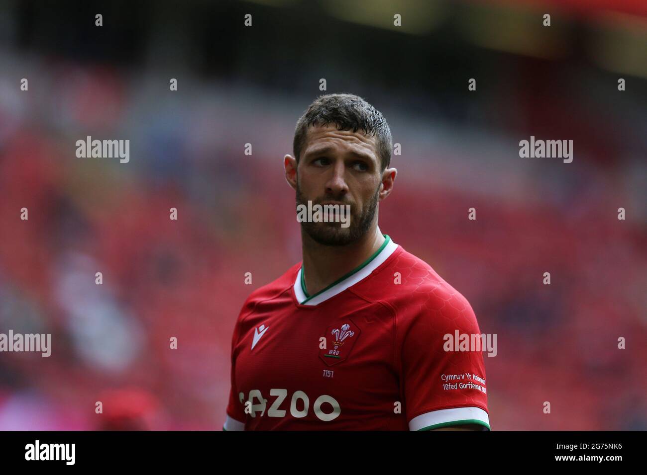 Friendly international at the millennium stadium hi-res stock ...