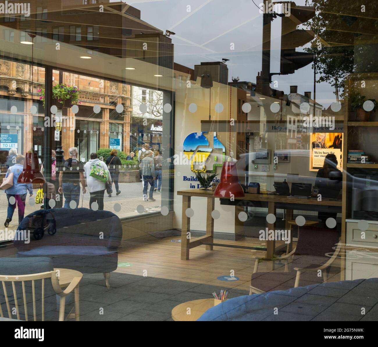 Through the window to High Street Lincoln Stock Photo - Alamy Through the window to High Street Lincoln Stock Photo - Alamy
