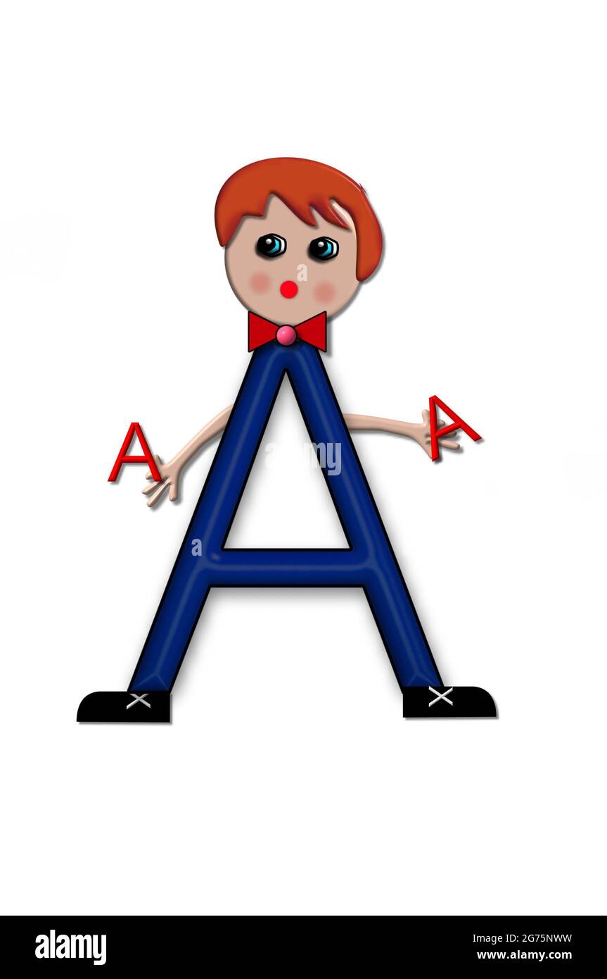 Alphabet Letters Cartoon High Resolution Stock Photography and Images ...