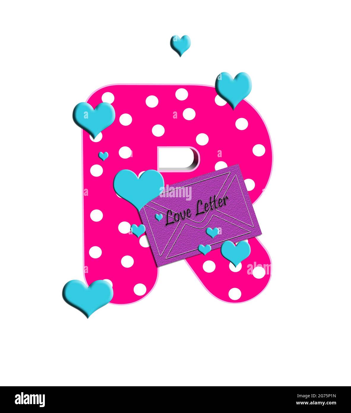 Polka dots font hi-res stock photography and images - Alamy