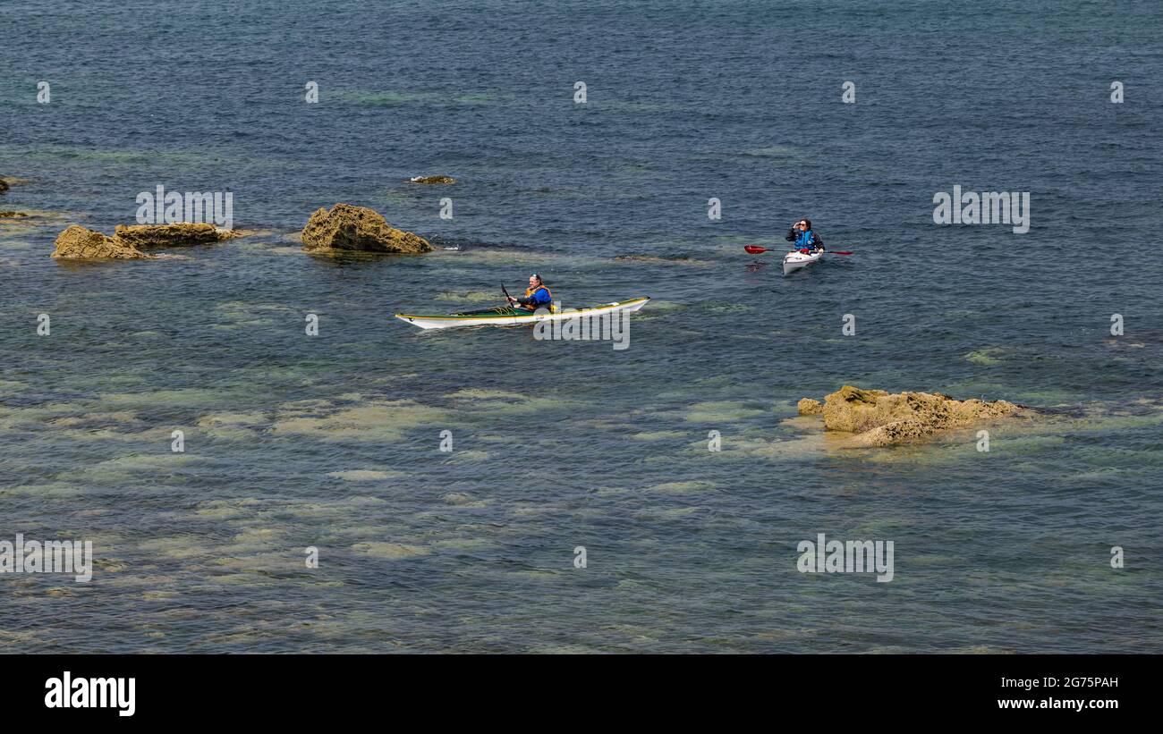 Dunbar, East Lothian, Scotland, United Kingdom, 11th July 2921. UK ...