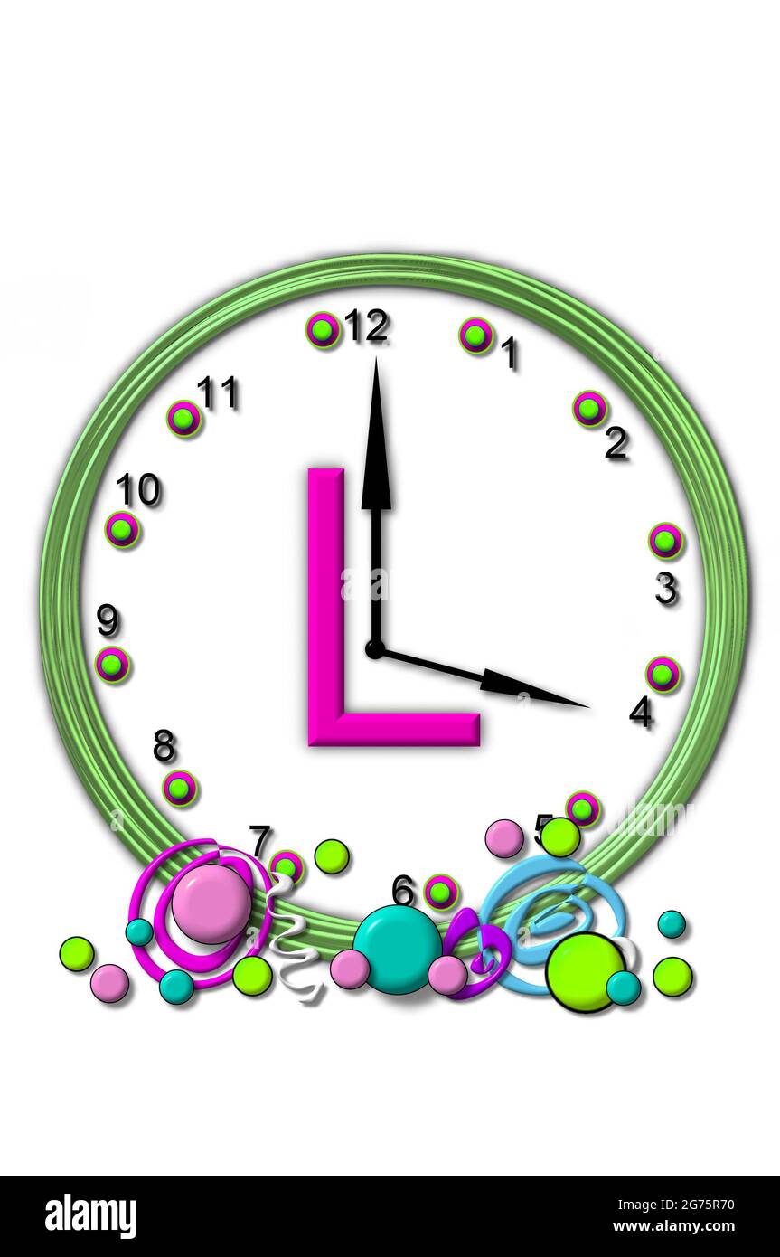 The letter L, in the alphabet set Timeless, is sitting in the middle of ...