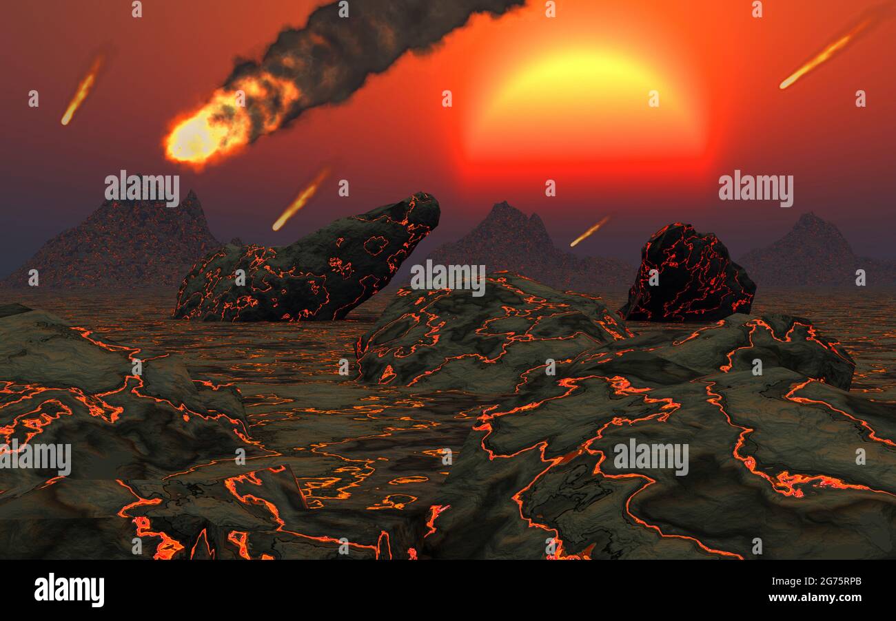 Creation Of The Earth Stock Photo - Alamy