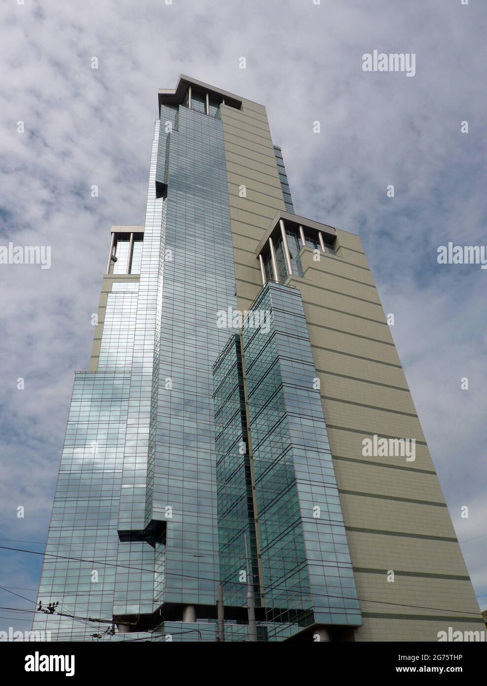 edge of office building at day Stock Photo - Alamy