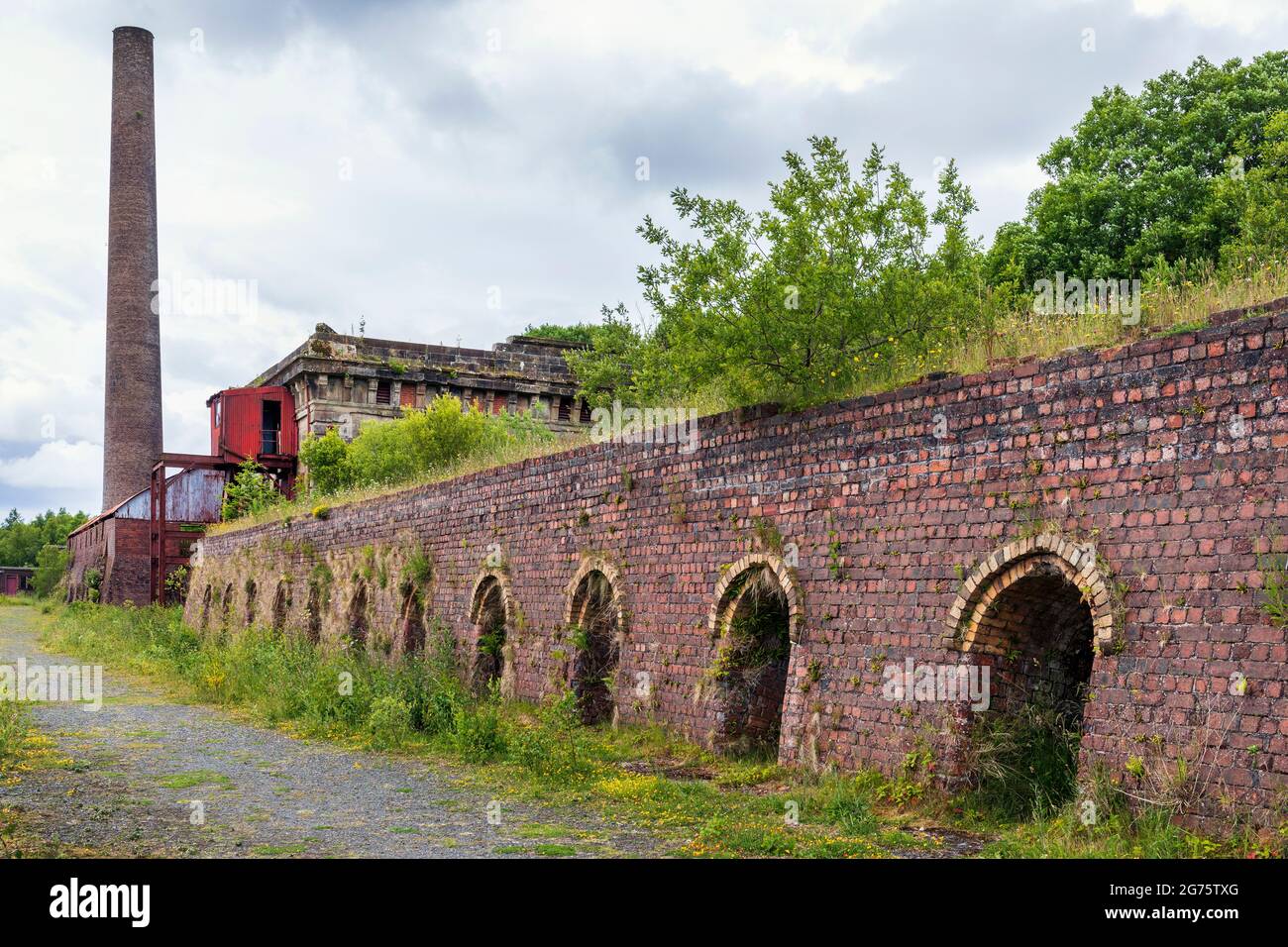 Dunaskin brickworks hi-res stock photography and images - Alamy