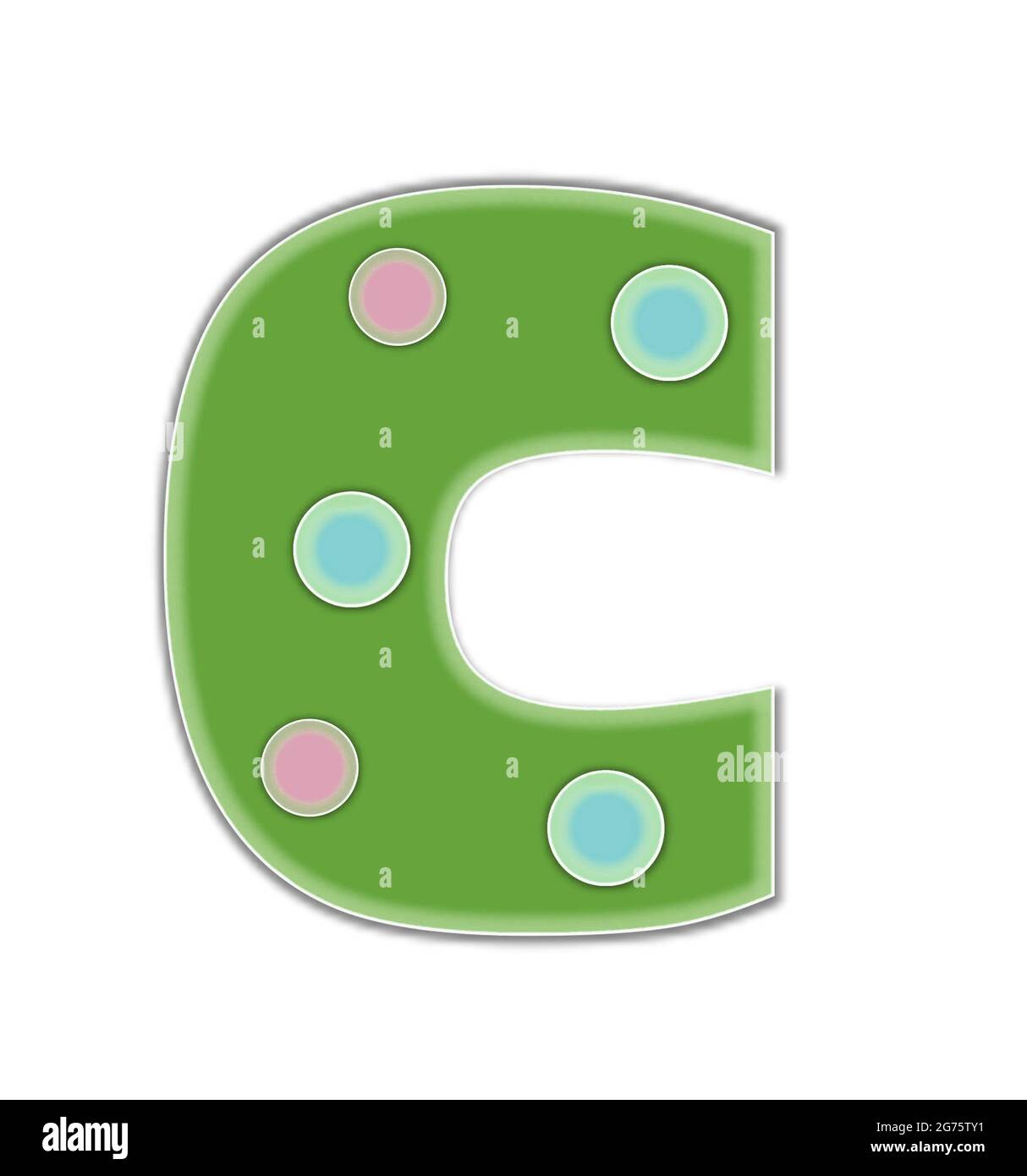 Outlined letters hi-res stock photography and images - Alamy