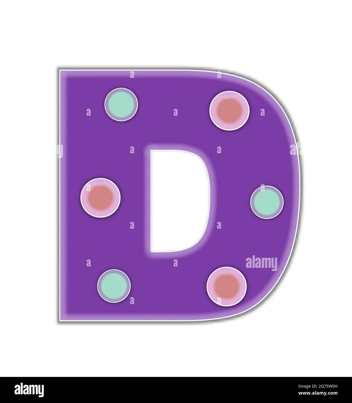 Letters in circles font hi-res stock photography and images - Alamy