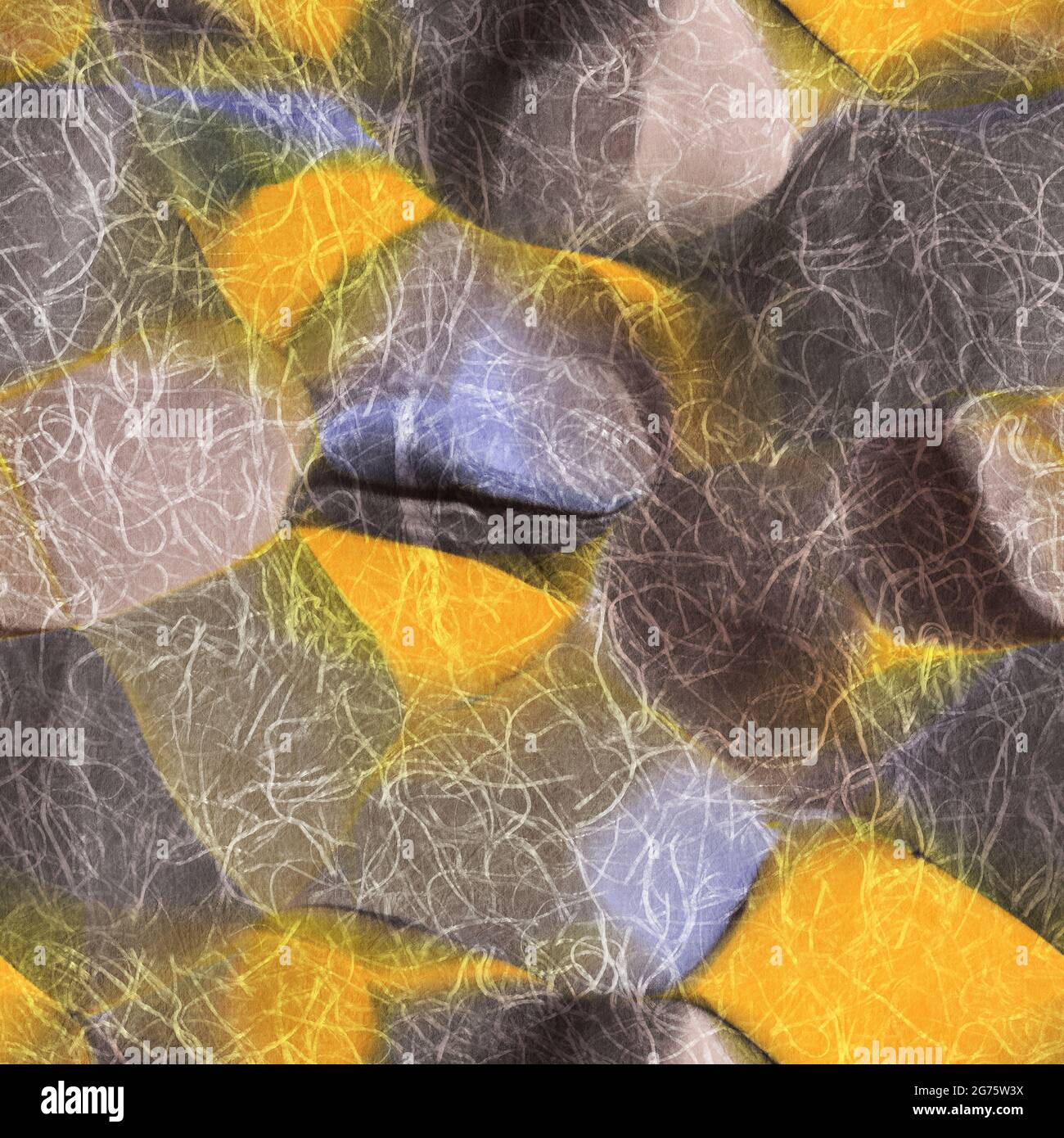 Seamless abstract blobs of color paper texture Stock Photo - Alamy