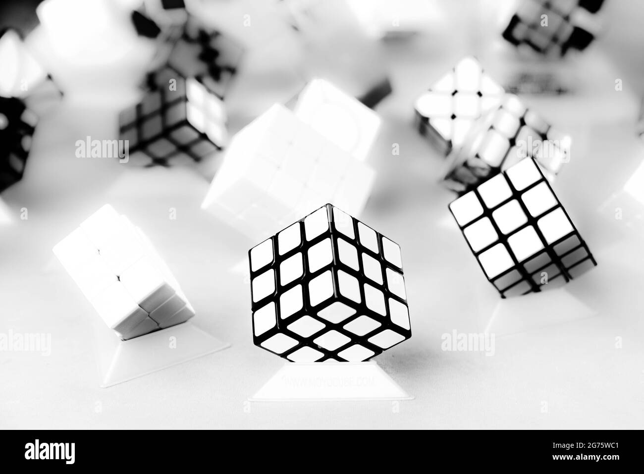 Many kinds of rubiks cube hi-res stock photography and images - Alamy