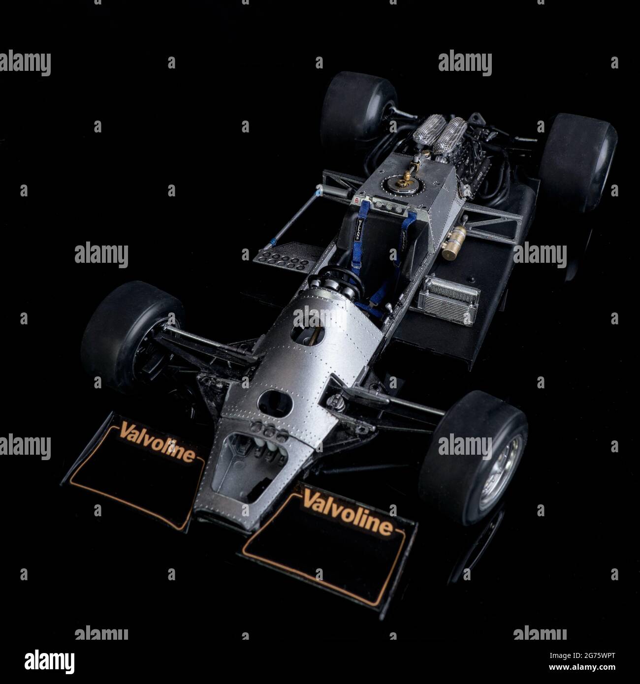 Lotus 1978-1979 F1 car Formula 1 model kit Tamiya Andretti Stock Photo ...