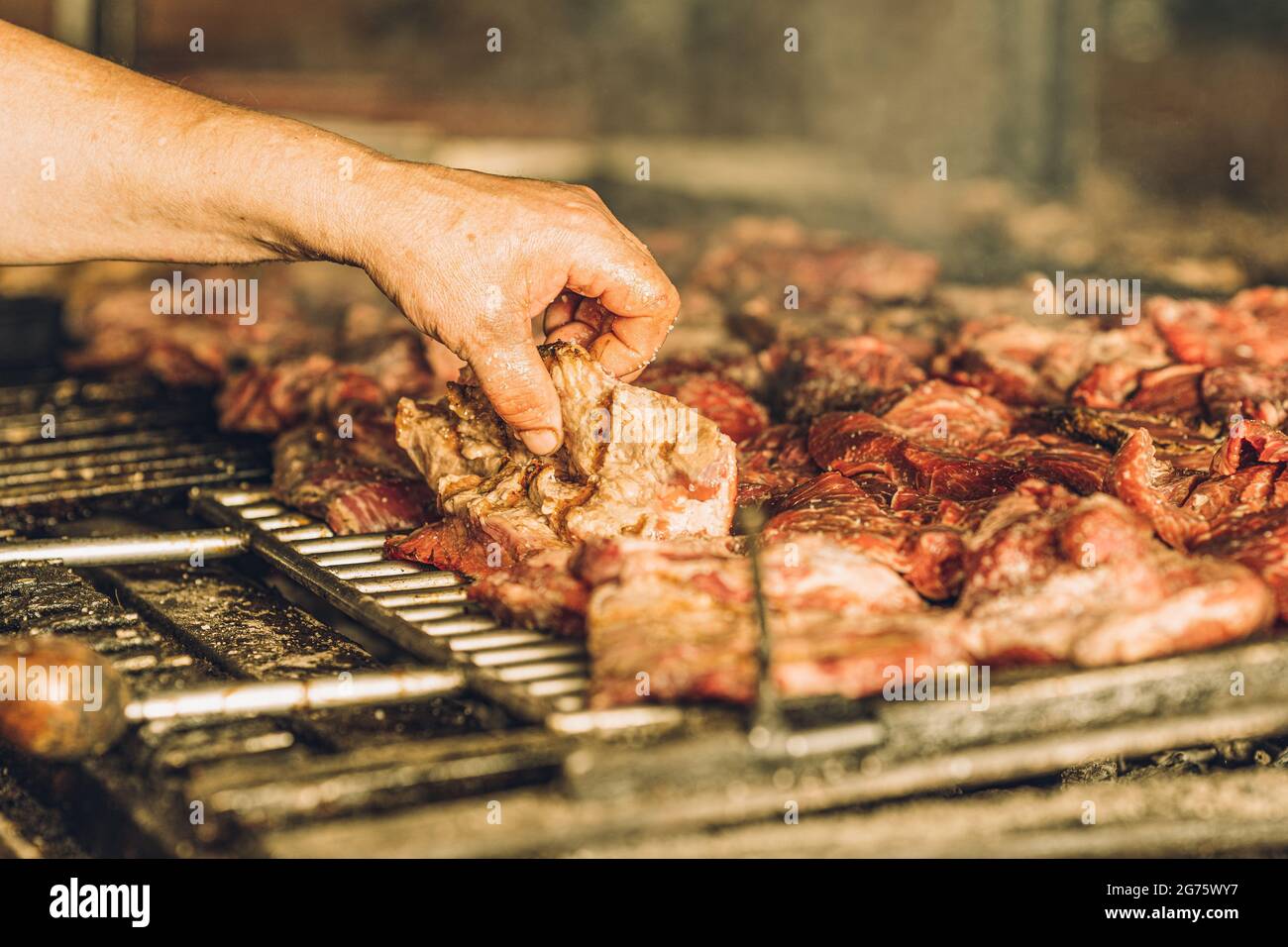 Close up chef hands preparing hi-res stock photography and images - Alamy