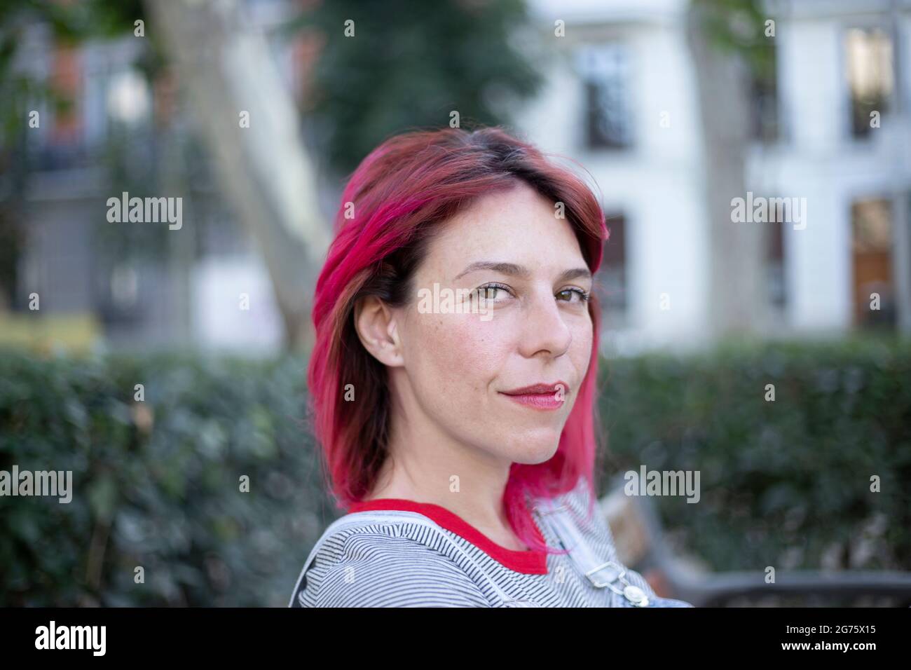 Sun spots face hi-res stock photography and images - Alamy