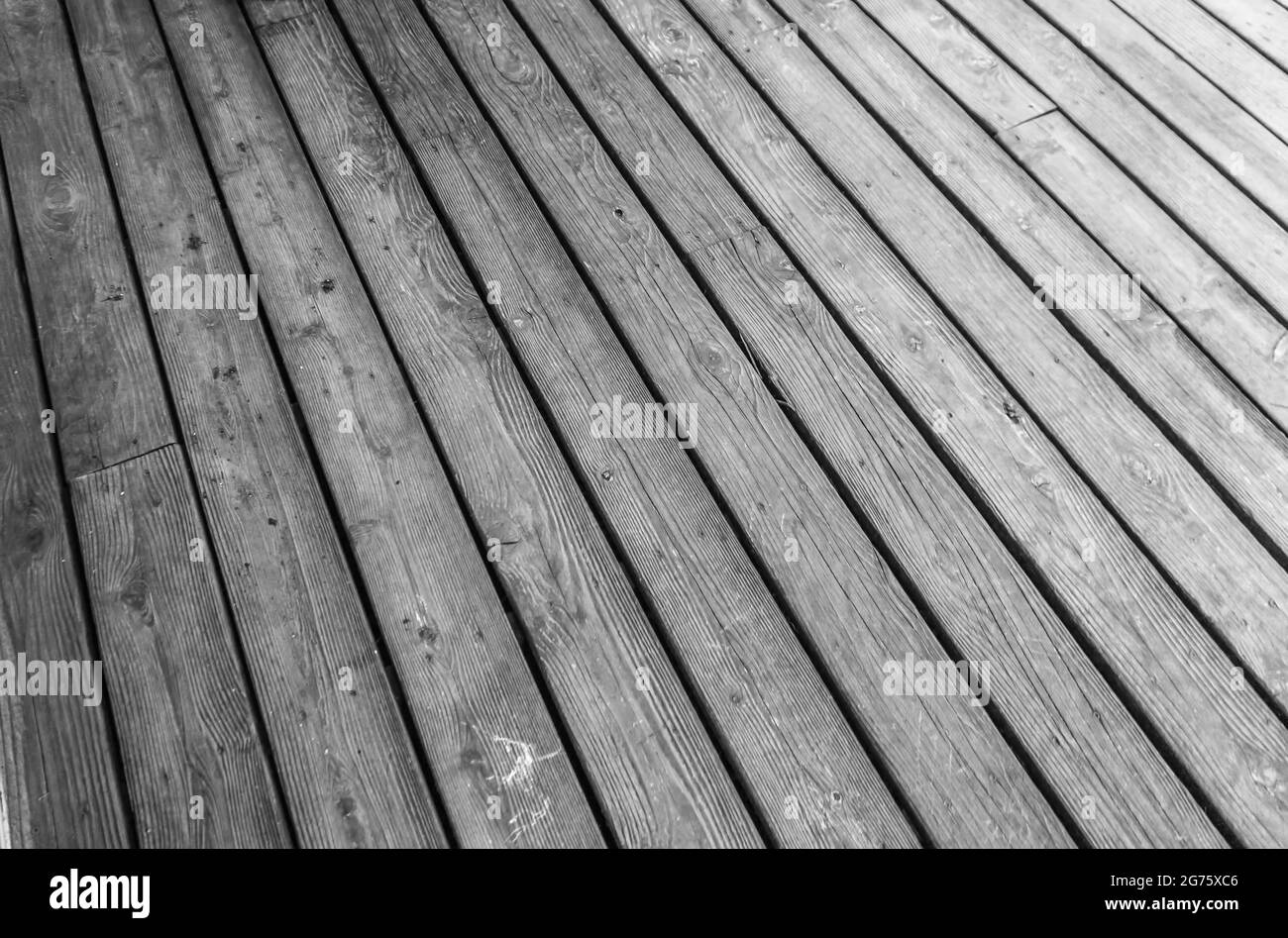 Background white wooden slats Black and White Stock Photos & Images - Alamy