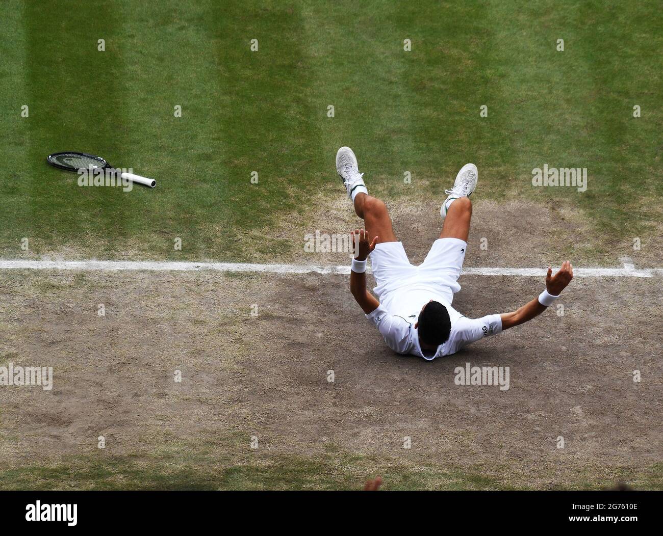 London, Gbr. 11th July, 2021. London Wimbledon Championships Day 13 11 ...