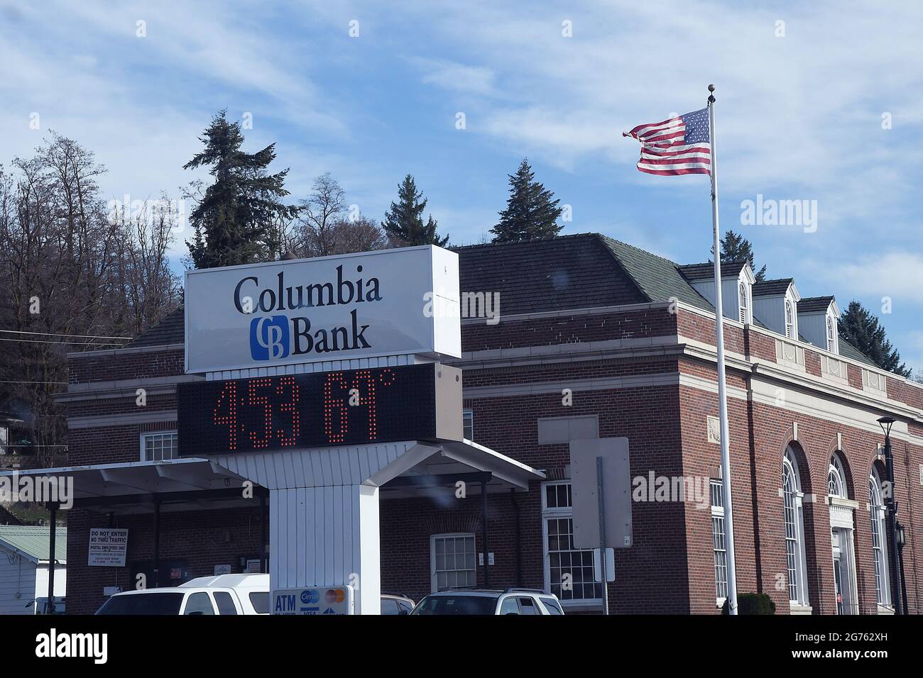 Colfax /Washington/USA./ 22.April 2019/Business an financial district ...