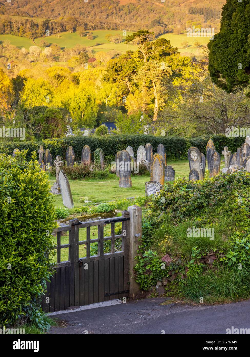 Selworthy churchyard hi-res stock photography and images - Alamy