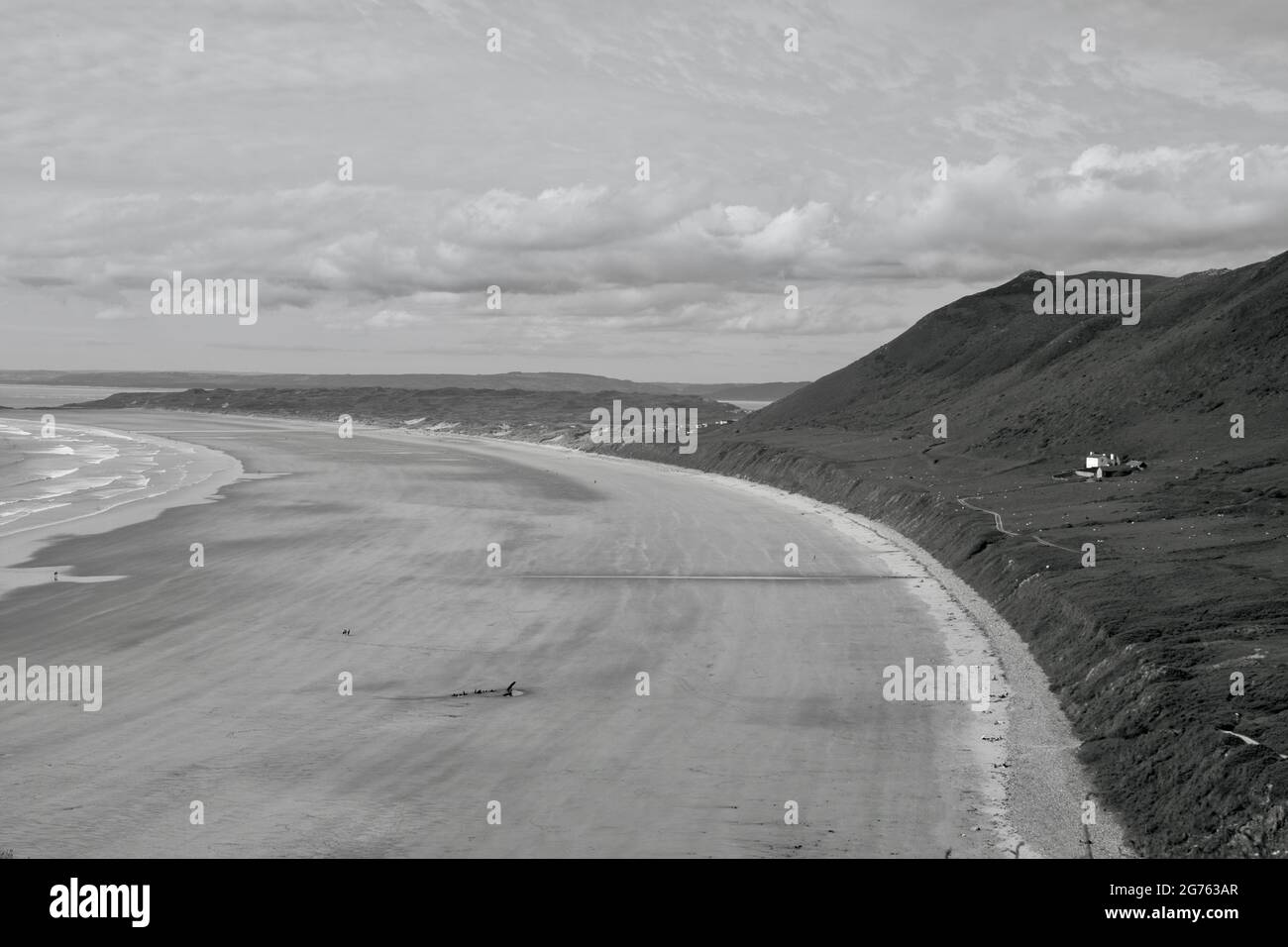 Worm's Head on the Gower Peninsula offers the perfect vantage point to ...